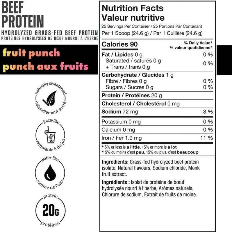 ALT Grass Fed Beef Protein 575g — Popeye's Suppléments