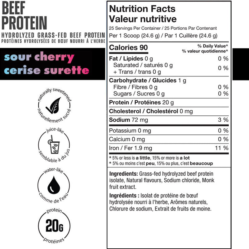 ALT Grass Fed Beef Protein 575g — Popeye's Suppléments