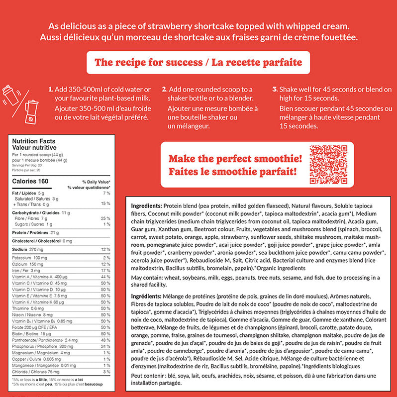 Good Protein All-in-one Shake — Popeye's Suppléments