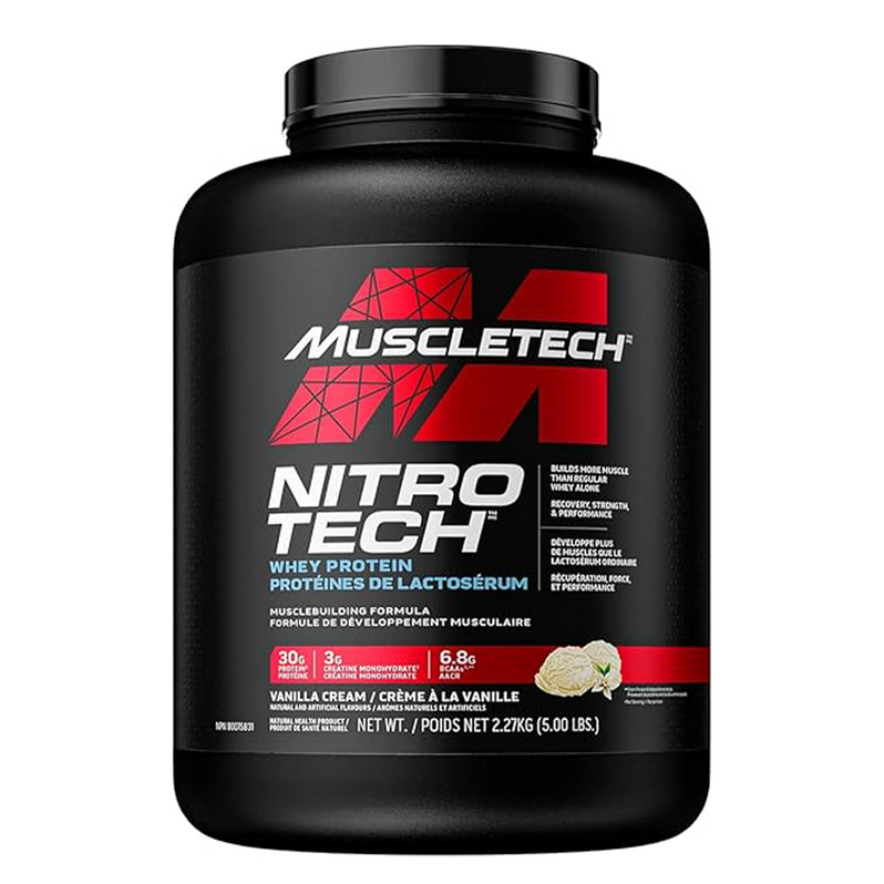 MuscleTech NitroTech 5lb — Popeye's Suppléments