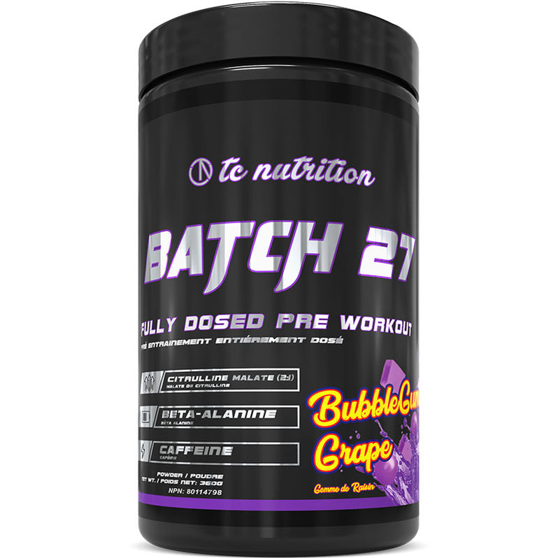 TC Nutrition Batch 27 Pre-Workout 360g — Popeye's Suppléments