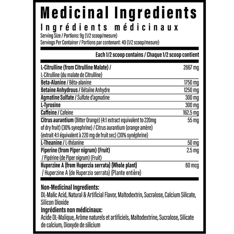 TC Nutrition Batch 27 Pre-Workout 360g — Popeye's Suppléments