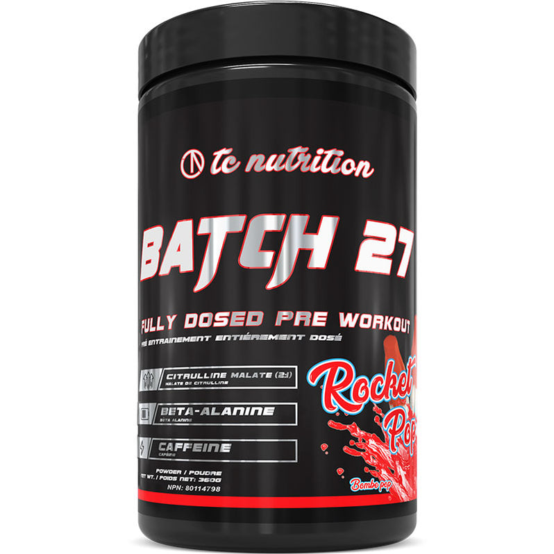 TC Nutrition Batch 27 Pre-Workout 360g — Popeye's Suppléments