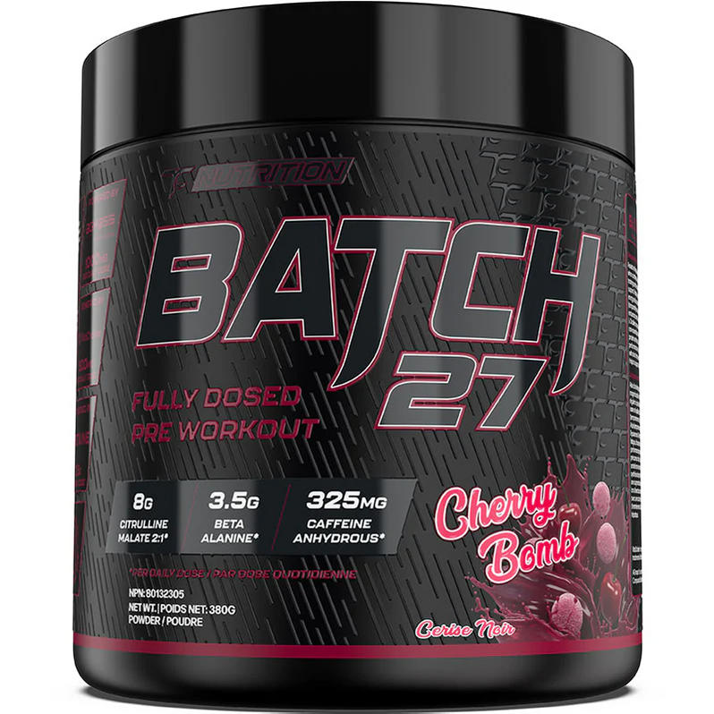 TC Nutrition Batch 27 Pre-Workout 380g — Popeye's Suppléments