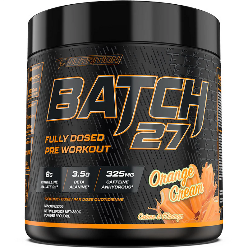 TC Nutrition Batch 27 Pre-Workout 380g — Popeye's Suppléments