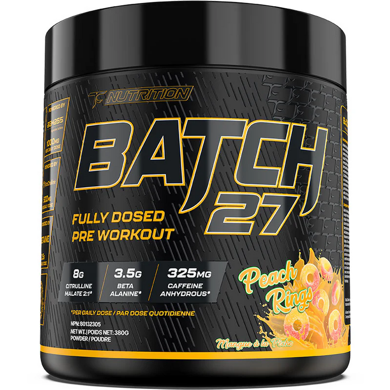TC Nutrition Batch 27 Pre-Workout 380g — Popeye's Suppléments
