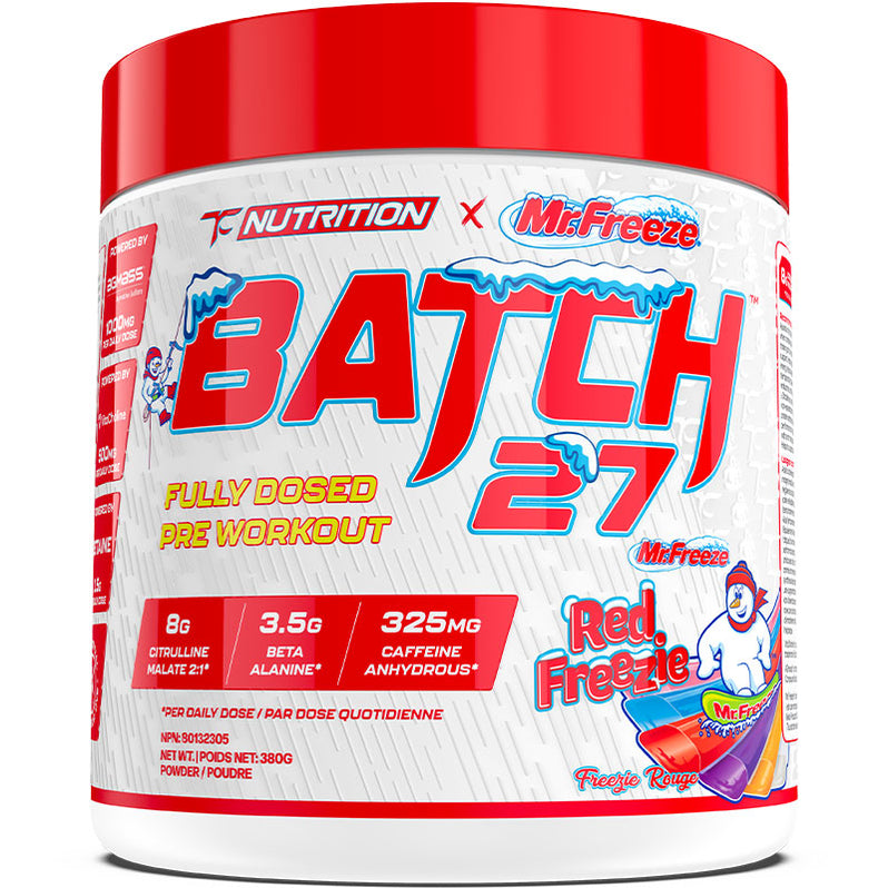 TC Nutrition Batch 27 Pre-Workout 380g — Popeye's Suppléments