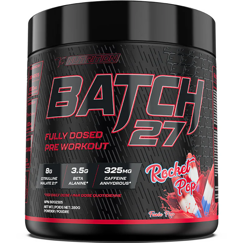 TC Nutrition Batch 27 Pre-Workout 380g — Popeye's Suppléments