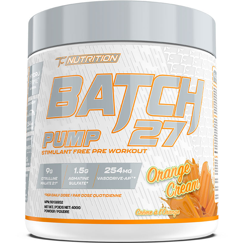 TC Nutrition Batch 27 SF Pump 400g — Popeye's Suppléments