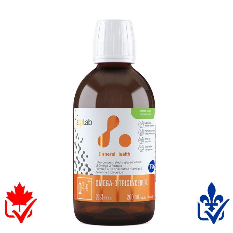ATP Omega 3 Liquid 200ml — Popeye's Suppléments