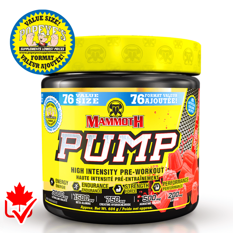 Mammoth Pump 684g — Popeye's Suppléments
