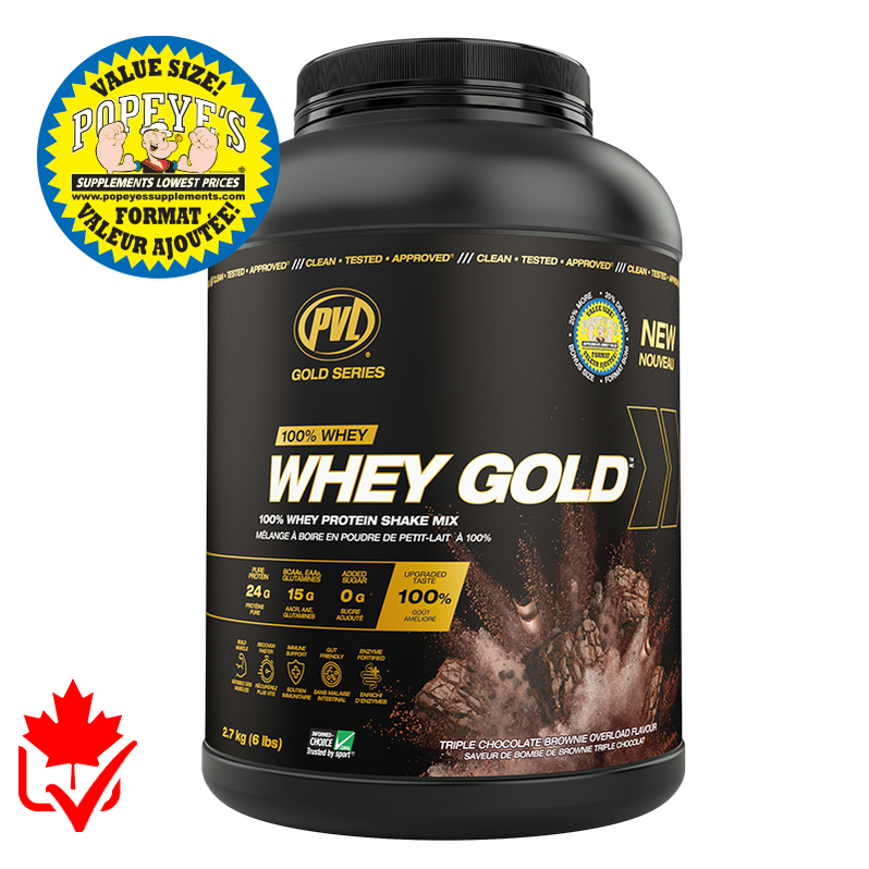 PVL Whey Gold 6lbs — Popeye's Suppléments