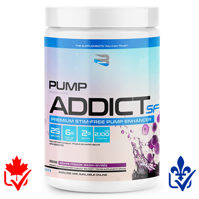 Believe Pump Addict Stim Free 350g — Popeye's Suppléments