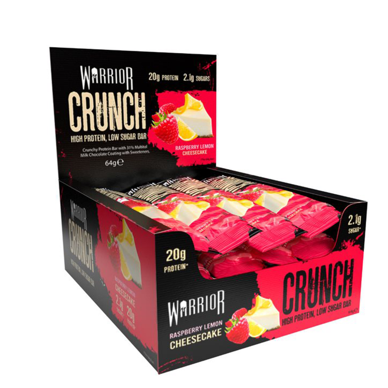 Warrior Crunch bars Box of 12 — Popeye's Suppléments